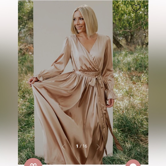 Baltic Born | Dresses | Baltic Born Satin Maxi Dress | Poshmark